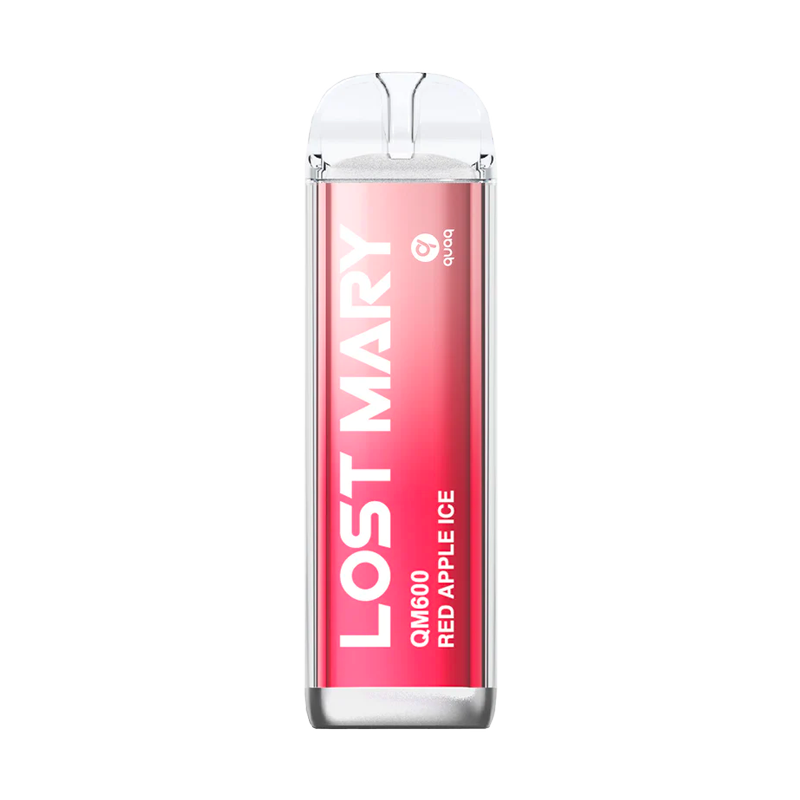 Red Apple Ice Lost Mary Qm600 Disposable Vape Elf Bar Vapes