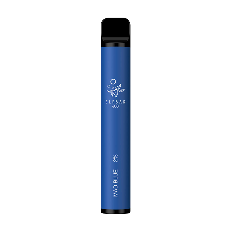 Mad Blue Elf Bar 600 Disposable Device – Elf Bar Vapes