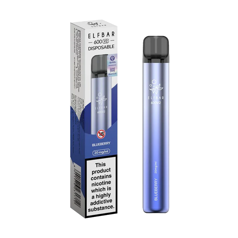 Blueberry Elf Bar 600 V2 Disposable Device – Elf Bar Vapes
