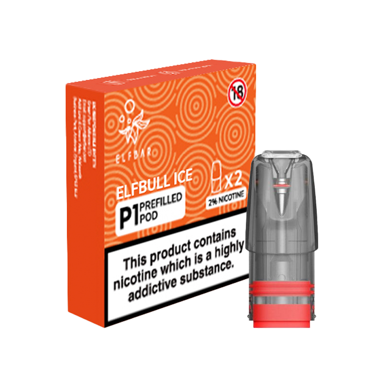 Energy Elf Bar Mate P1 Pods (Pack of 2) – Elf Bar Vapes