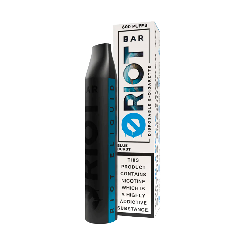 Blue Burst Riot Bar Disposable Vape – Elf Bar Vapes