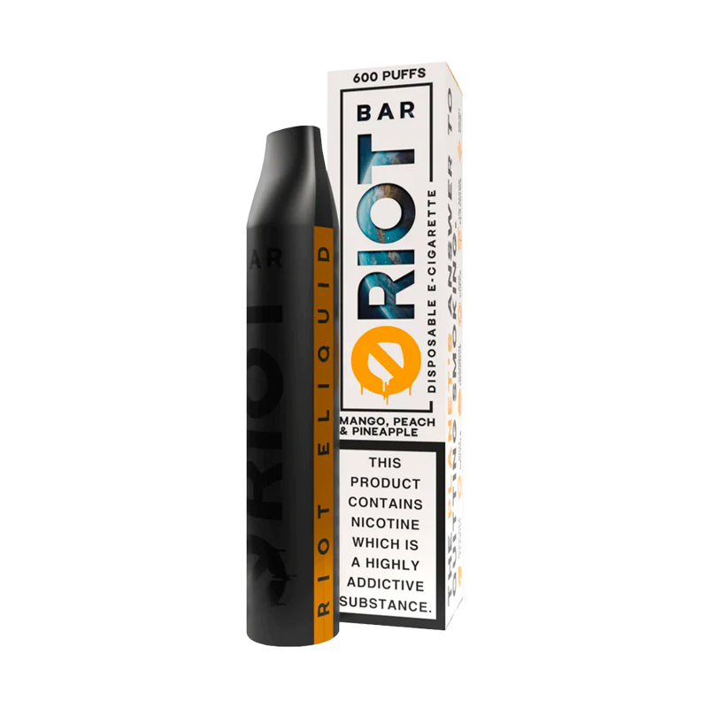 Mango Peach & Pineapple Riot Bar Disposable Vape – Elf Bar Vapes